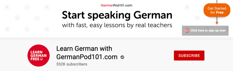 25+ Best Youtube Channels to Learn German
