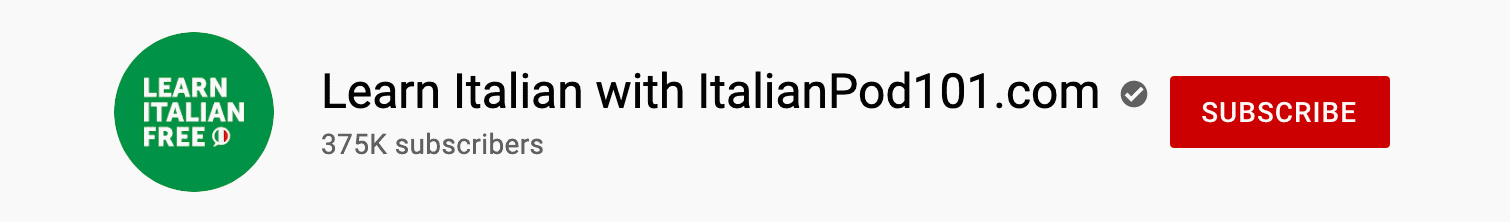 24+ Best Youtube Channels to Learn Italian